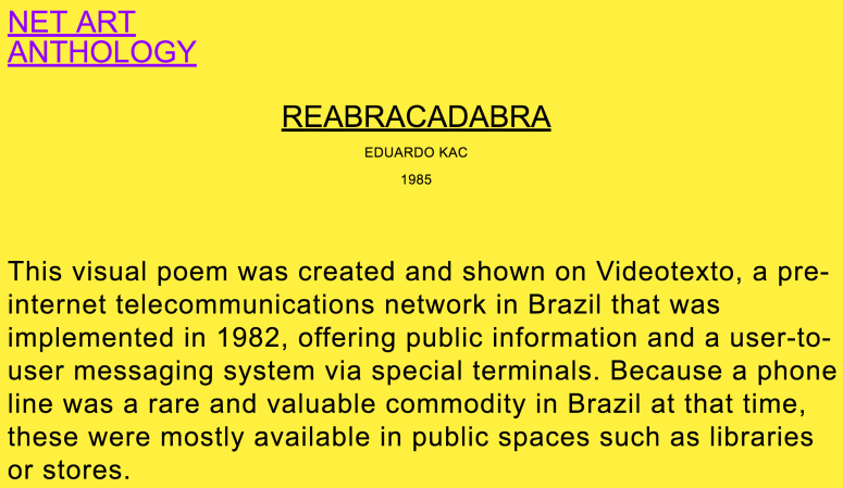 Museums & Net Art: A Critical Collaboration – The Museum Mermaid